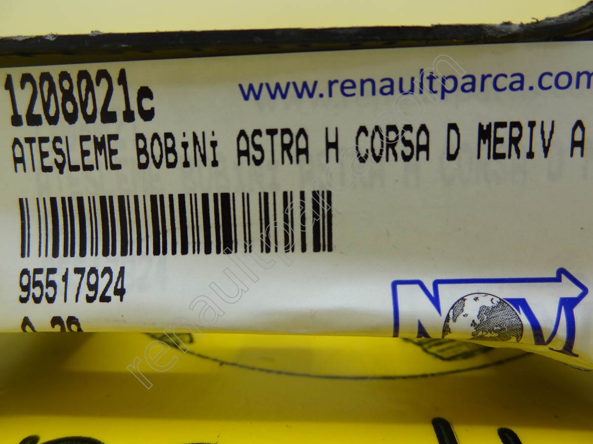 1208021-ATEŞLEME BOBİNİ ÇIKMA » Bobin | Renault Yedek Parça » NOM OTO