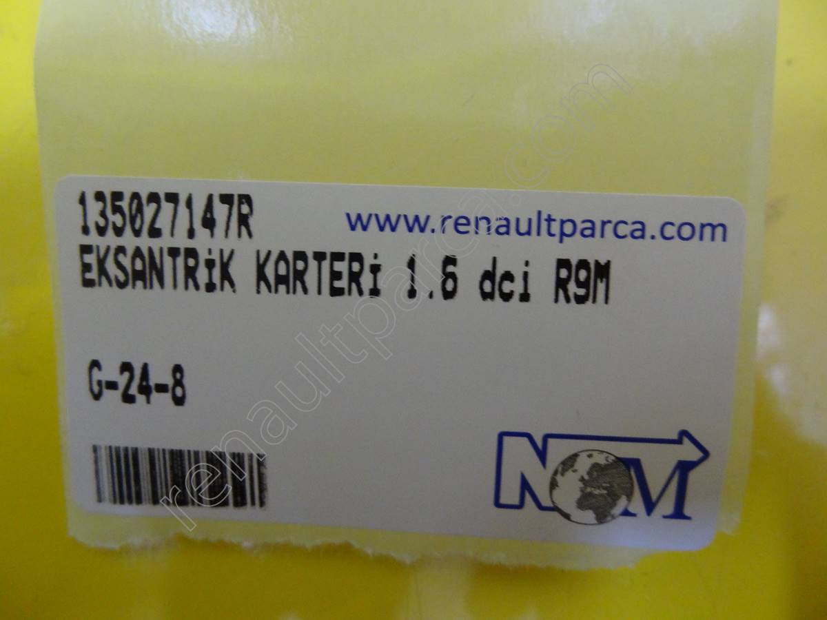 135027147R-EGZANTRİK KARTERİ » Egzantrik Kapak | Renault Yedek Parça ...
