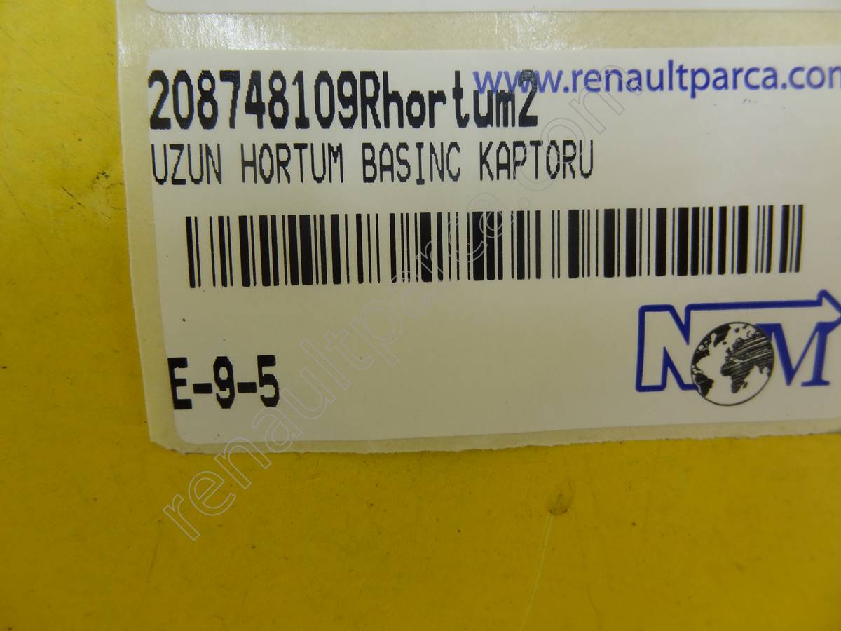 Megane 4 - Kadjar Basınç Kaptörü Hortumu (Uzun Hortum) 208748109R - NOM OTO