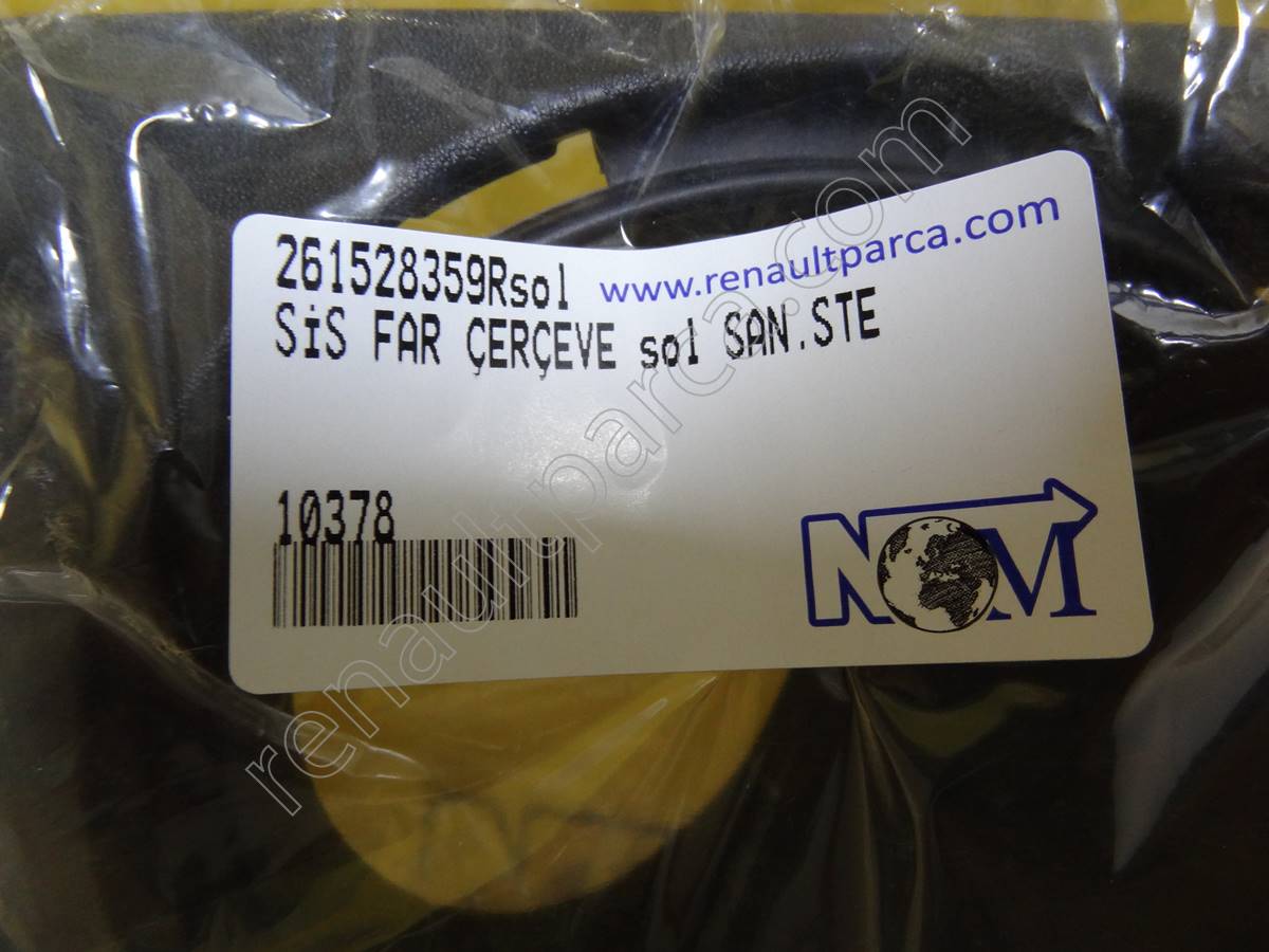 Dacia Logan 2 - Sandero 2 Sis Far Çerçevesi Sol 261528359R - NOM OTO