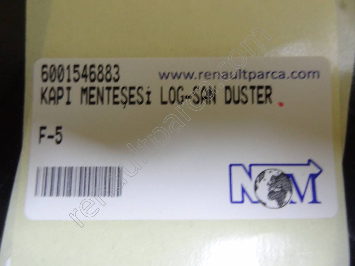 6001546883-KAPI MENTEŞESİ MAİS » Kapı Menteşe | Renault Yedek Parça ...