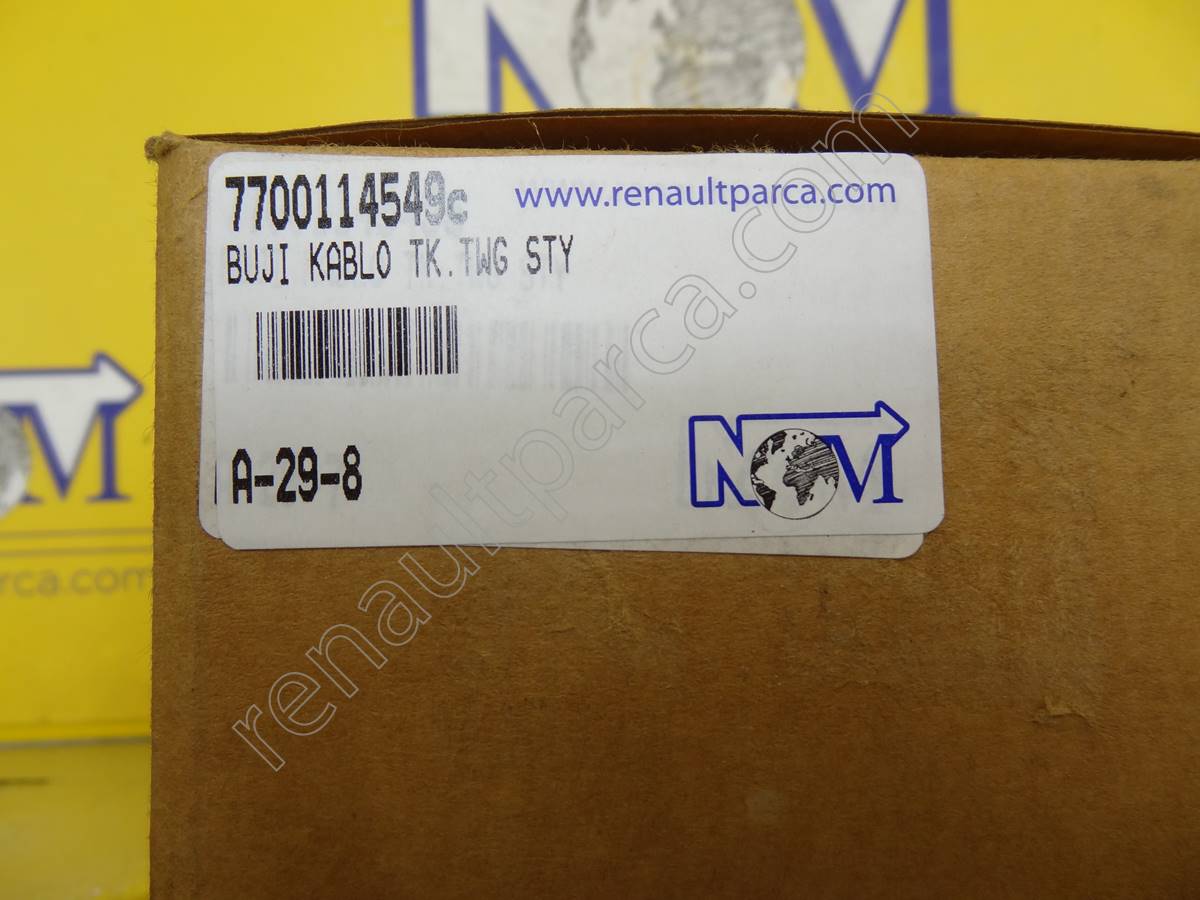 7700114549-BUJİ KABLO TAKIMI ÇIKMA » Buji Kablosu | Renault Yedek Parça ...