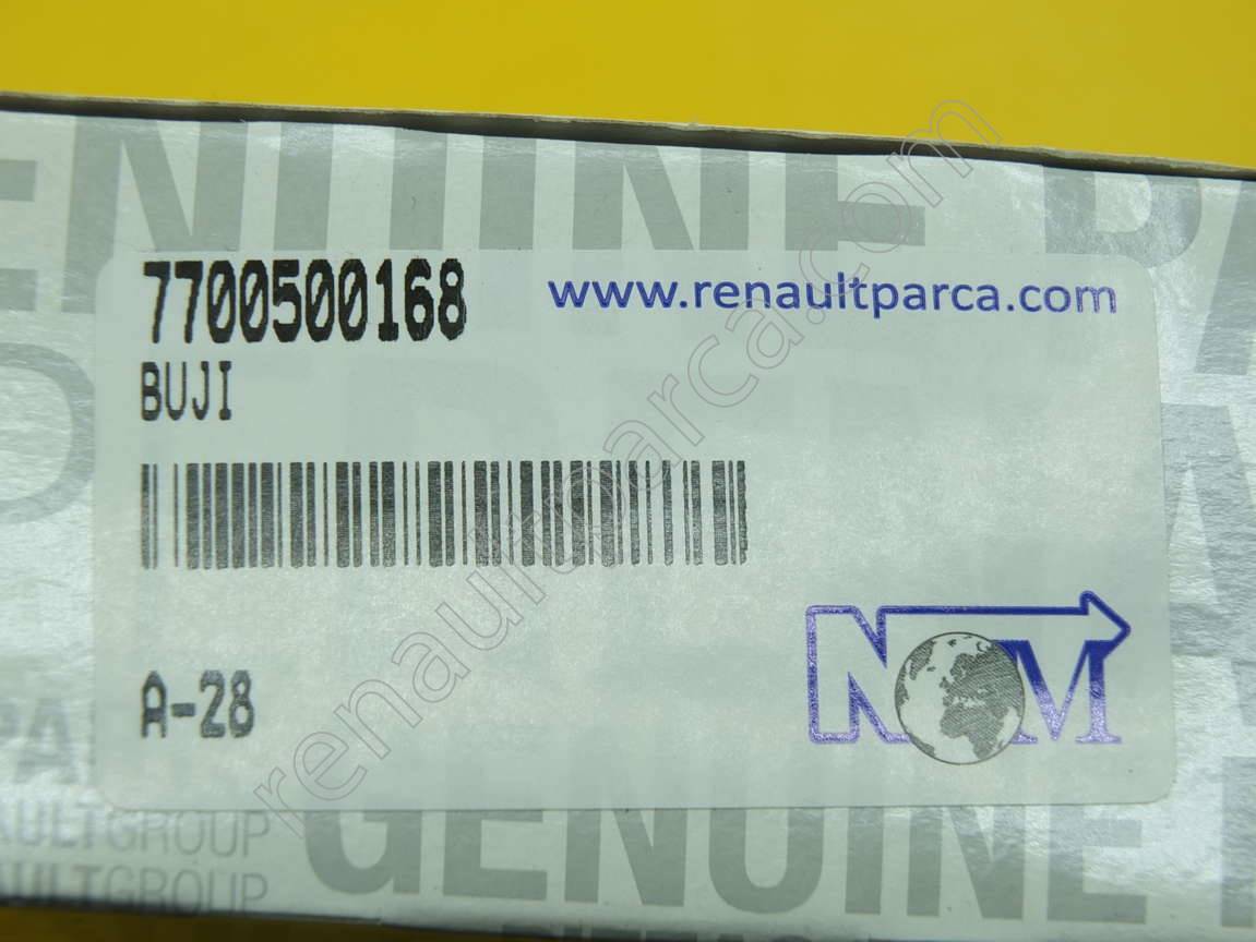 7700500168-BUJİ MAİS » Buji | Renault Yedek Parça » NOM OTO