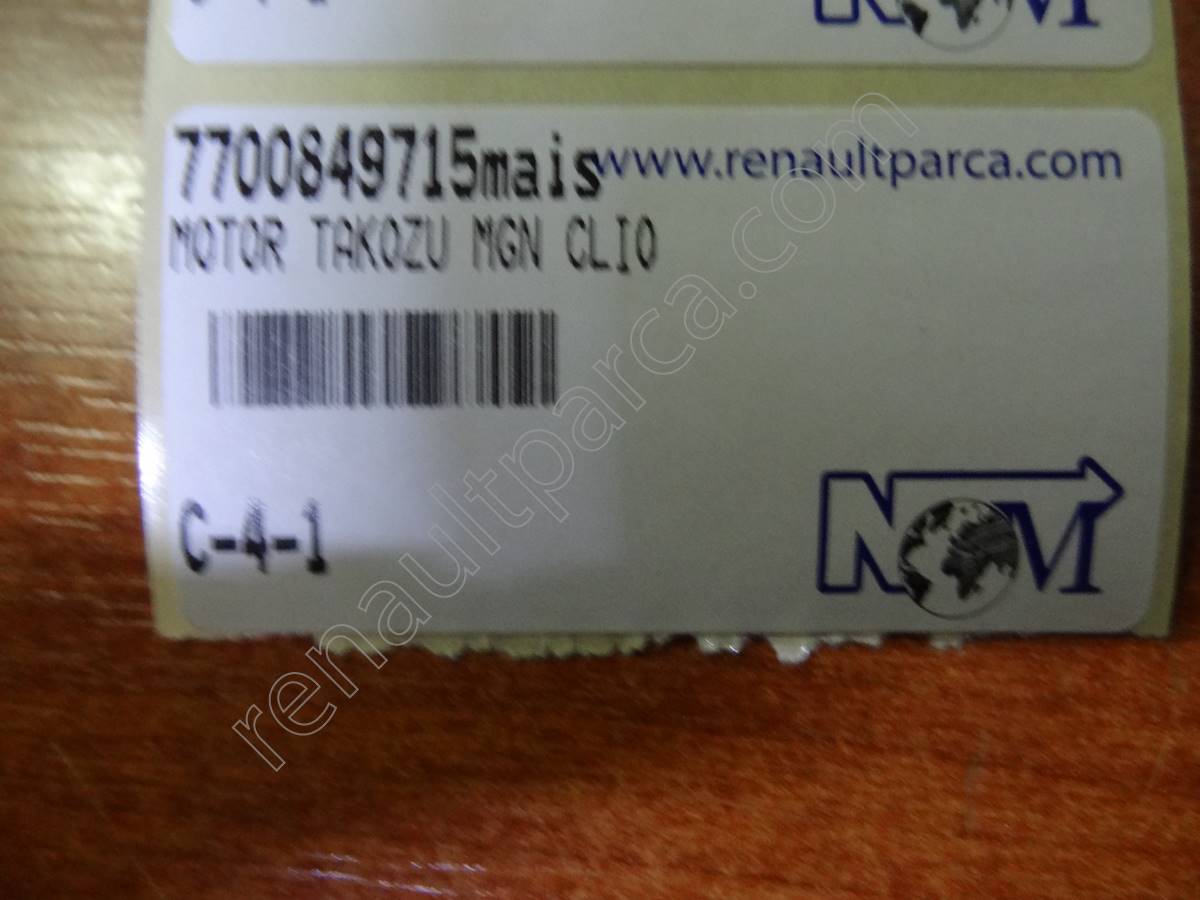 Megane 3 - Clio 1 Motor Takozu Mais 7700849715 - NOM OTO