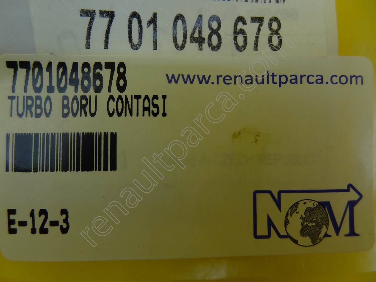 7701048678-TURBO BORU CONTASI MAİS » Turbo Yağ Boru | Renault Yedek ...