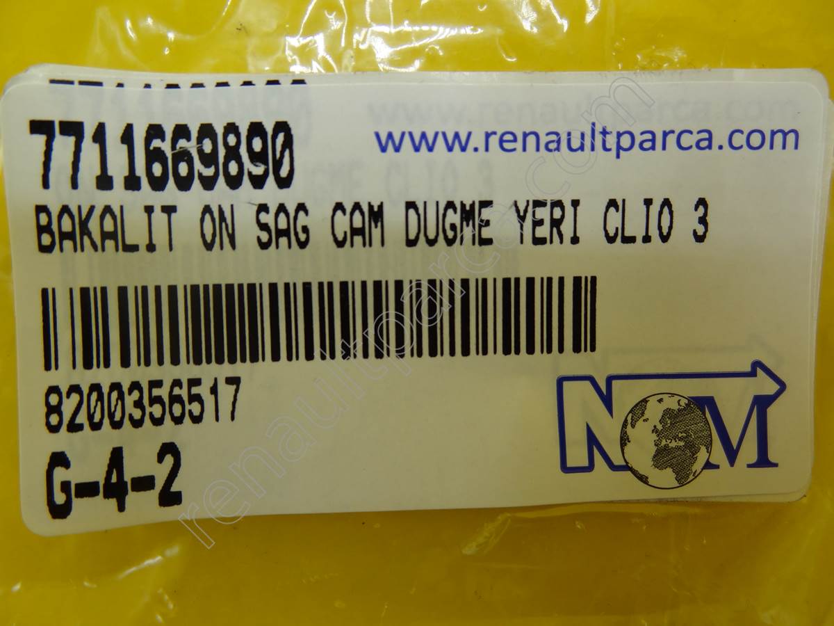 7701061184-ÖN SAĞ CAM DÜĞMESİ - NOM OTO