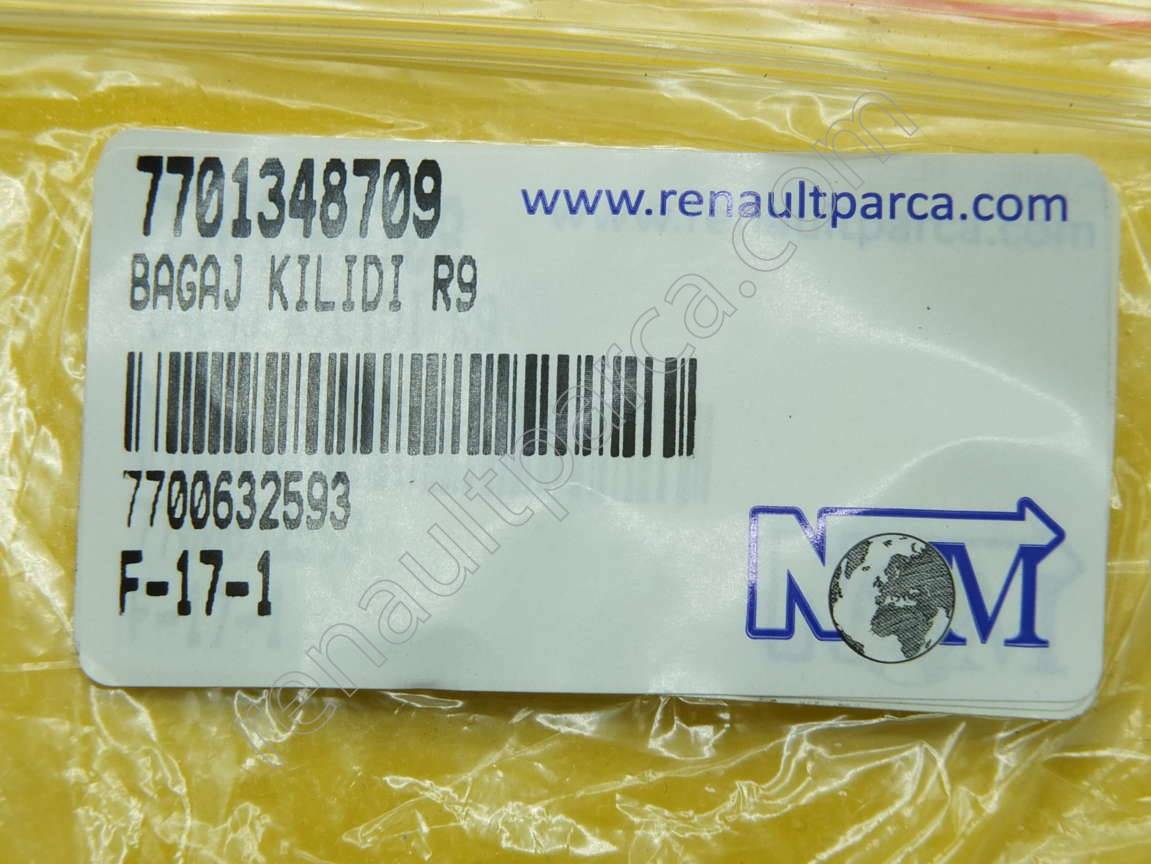 7701348709-BAGAJ KİLİDİ - NOM OTO