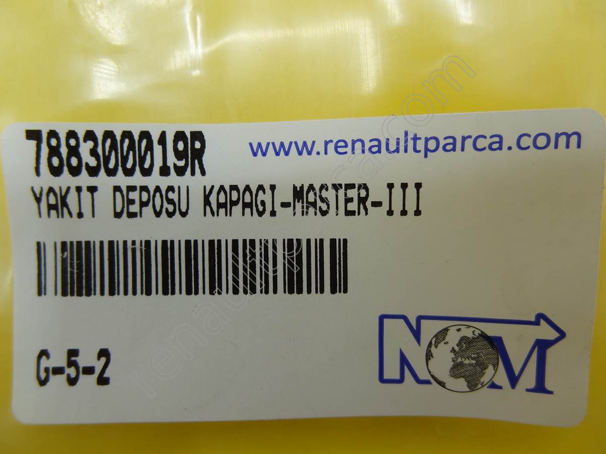 788300019R-YAKIT DEPOSU KAPAĞI MAİS » Yakıt Depo Kapağı | Renault Yedek ...