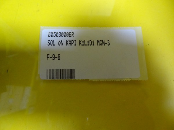 805030006R-SOL ÖN KAPI KİLİDİ ÇIKMA - NOM OTO